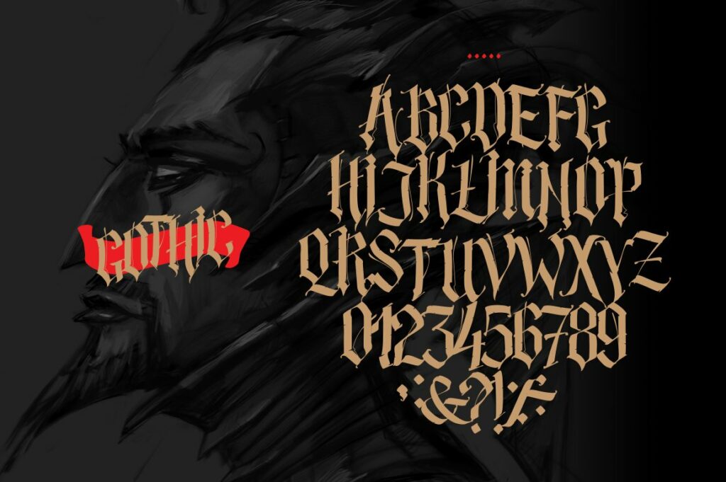 Gothic Font – MasterBundles