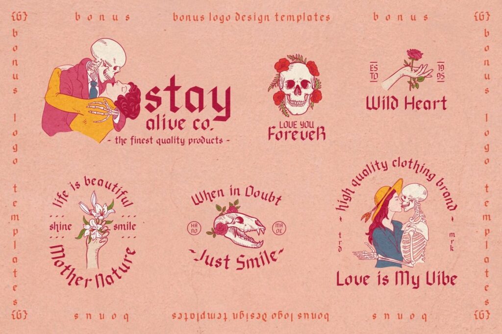 Goodbye kiss blackletter font – MasterBundles