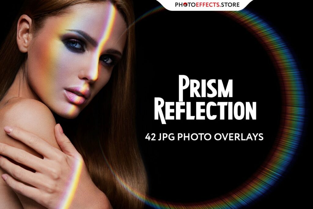 42 Prism Reflection Photo Overlays – MasterBundles