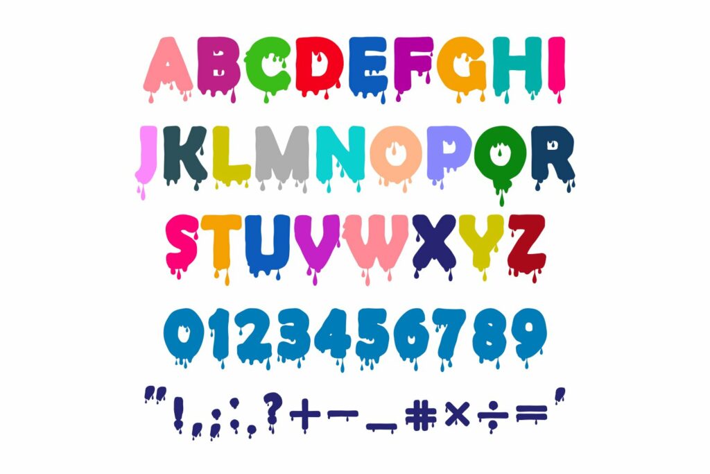 Dripping Font – MasterBundles