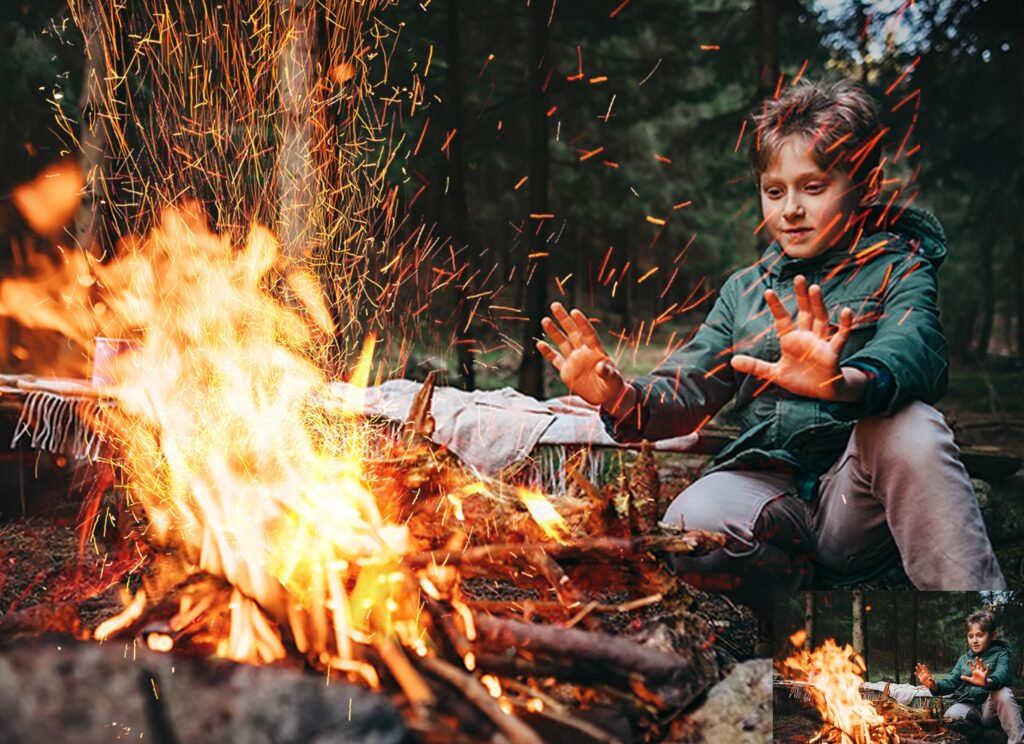 47 Campfire Spark Photo Overlays – MasterBundles