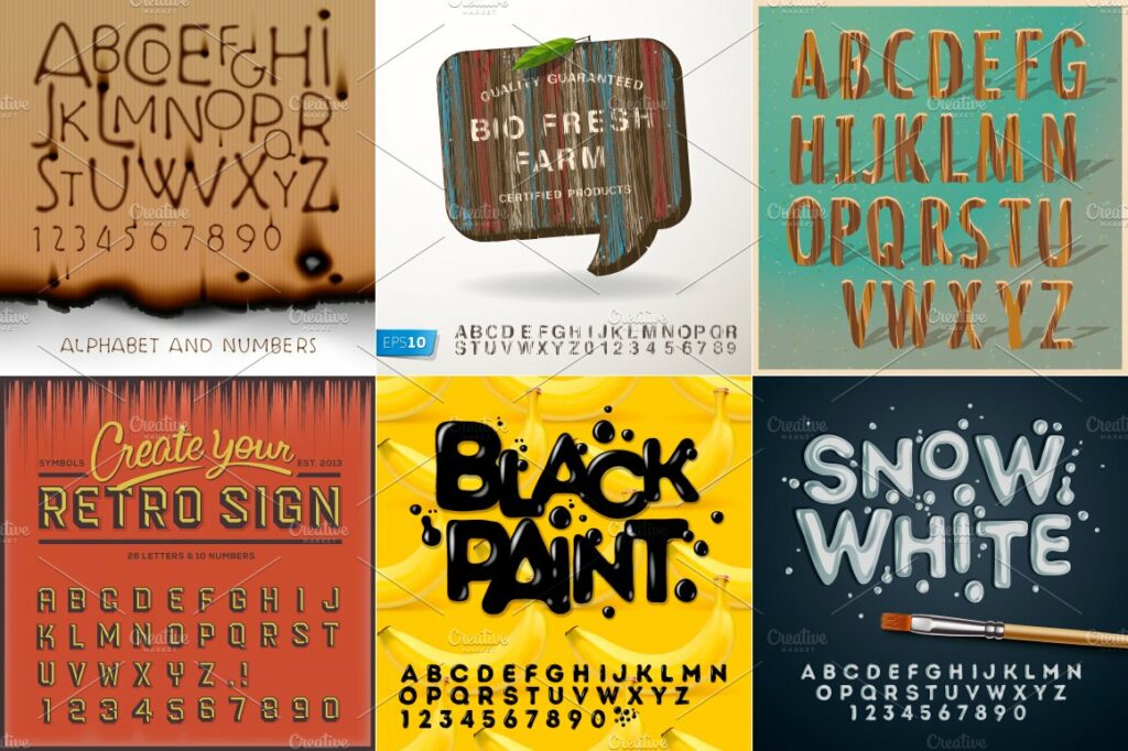 Big Bundle Alphabet & Numbers – MasterBundles