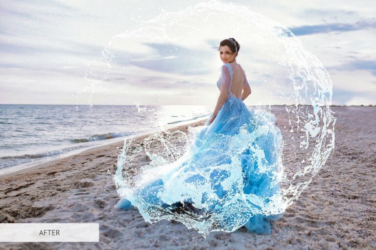 Water Splash Overlays Photoshop – MasterBundles