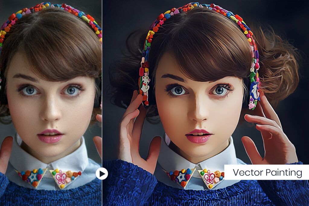 Vector Painting PS Actions – MasterBundles