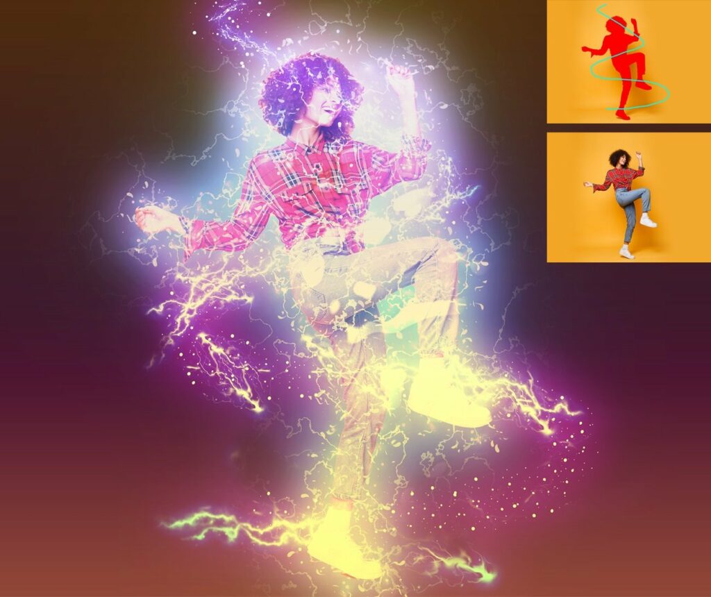 Electricity Lightning Effect – MasterBundles