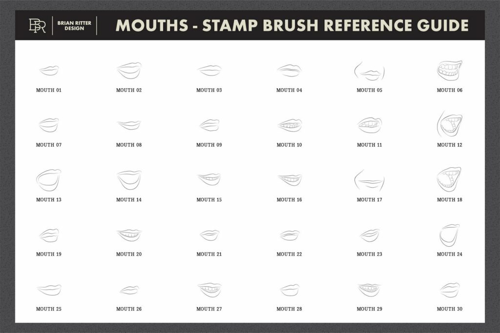 Portrait Toolkit 2 for Procreate – MasterBundles