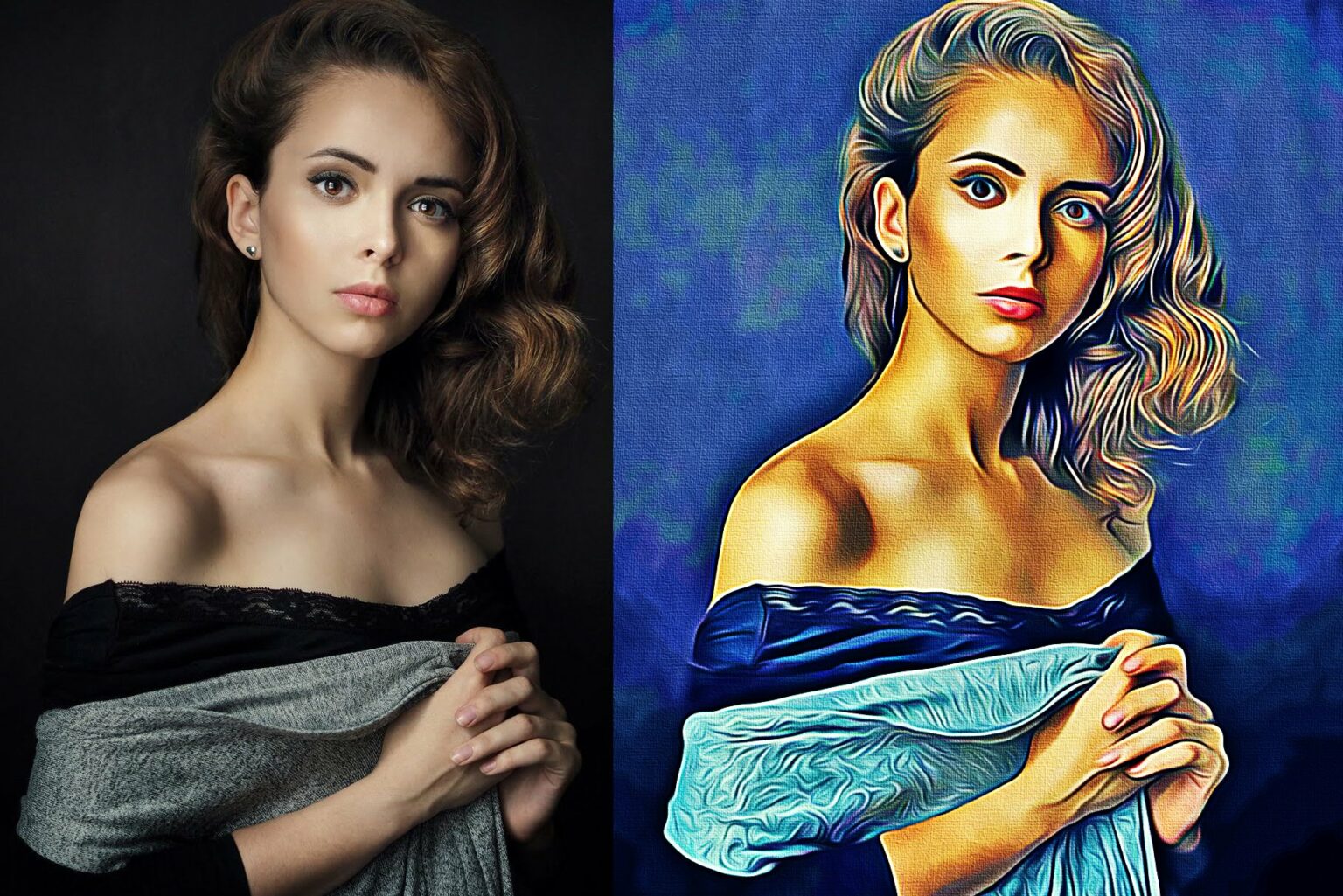 Realistic Oil Painting Art – MasterBundles