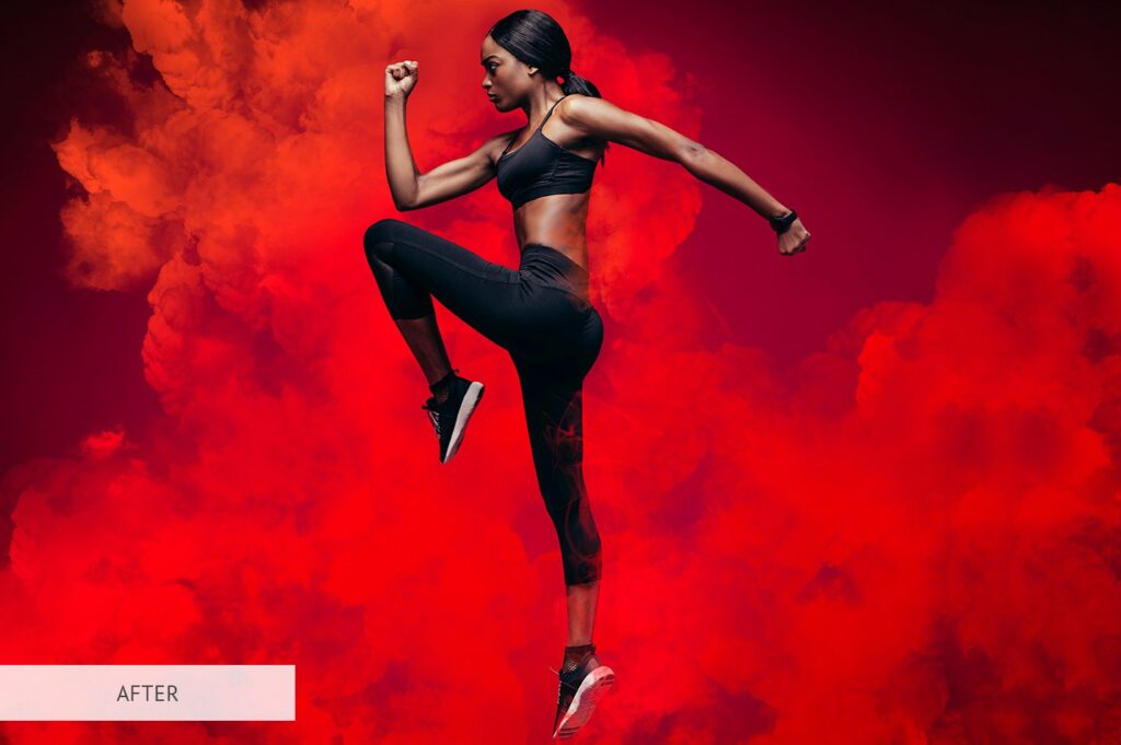 Red Smoke Photoshop Overlays – MasterBundles