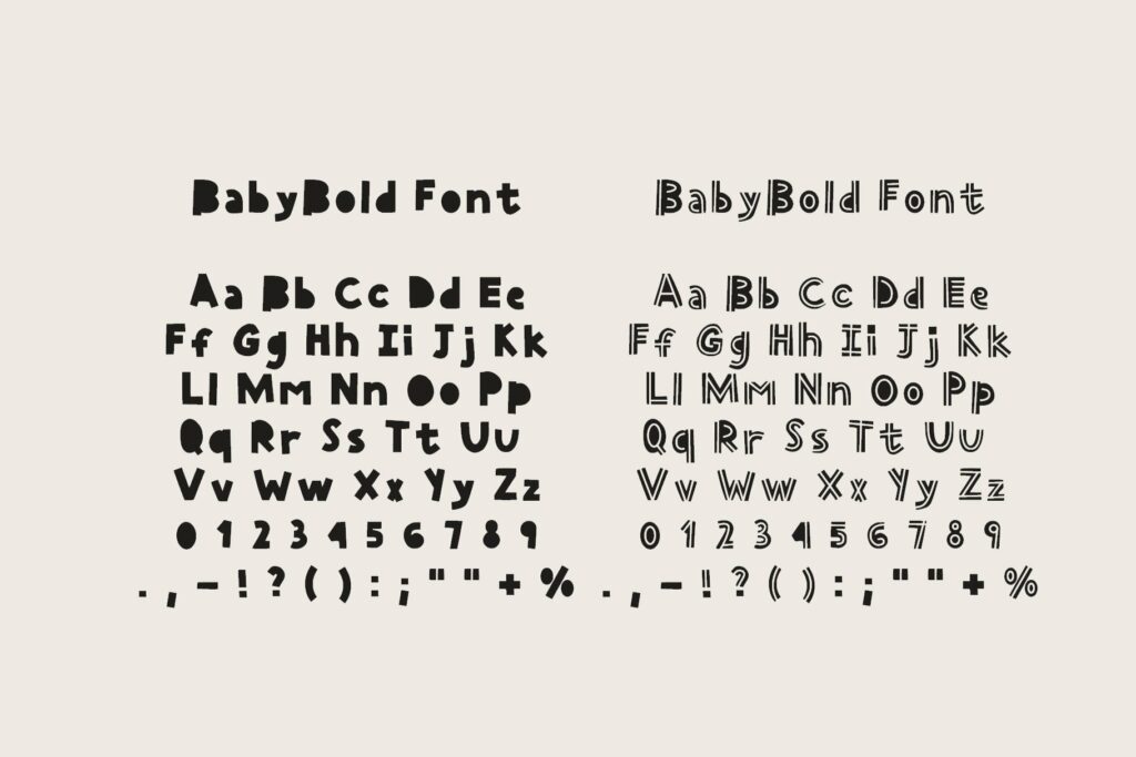 Cute Playful Handwritten FONT BUNDLE – MasterBundles