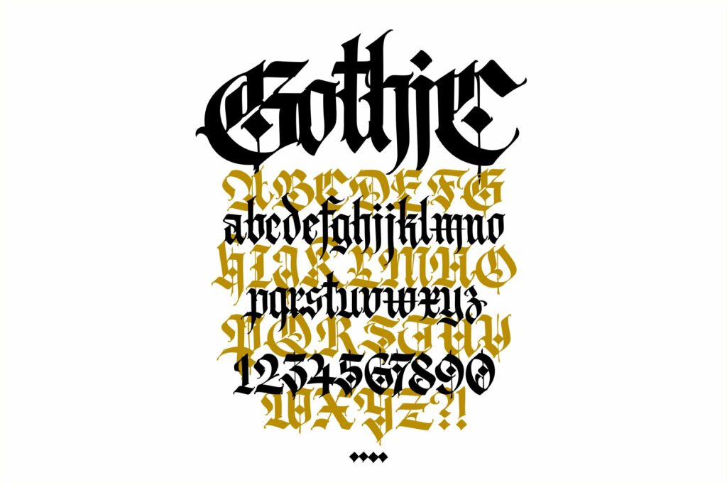 Gothic font 010 – MasterBundles