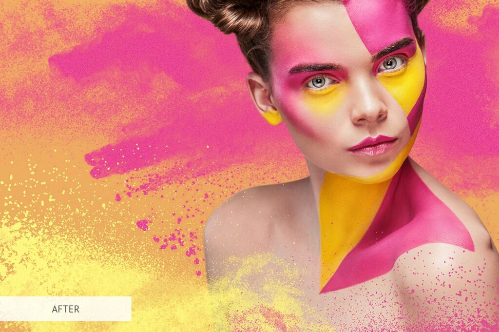 Color Powder Photoshop Overlays – MasterBundles