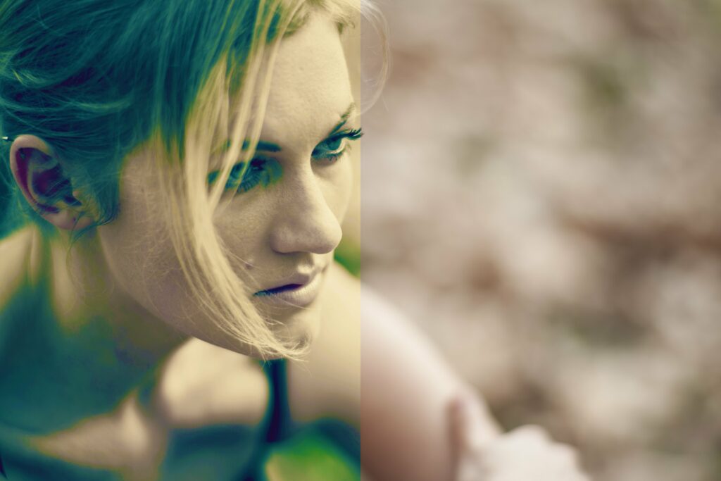 Vibrant Blue Selective Color Effect – MasterBundles