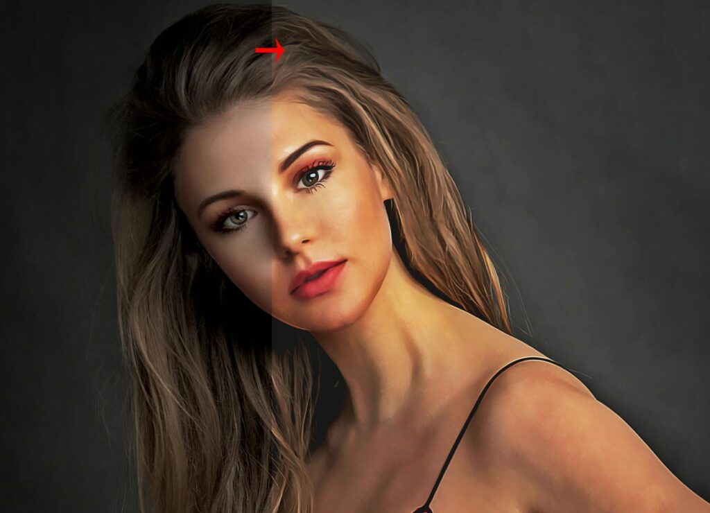 Realistic Painting Photoshop Action – MasterBundles