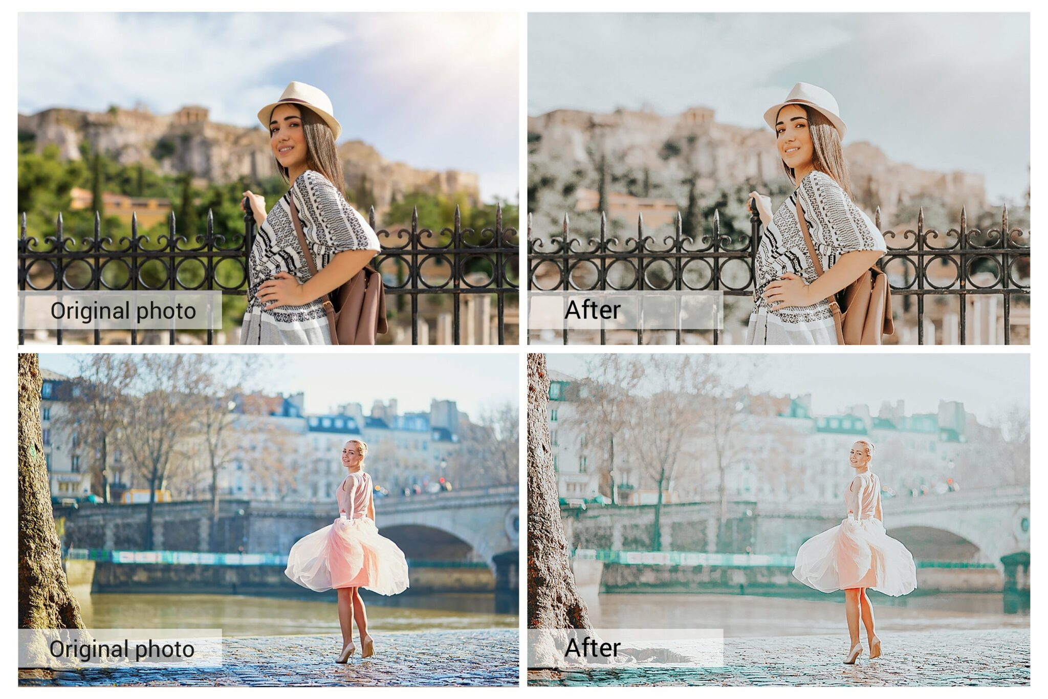 Sun Matte Presets, Photoshop actions – MasterBundles