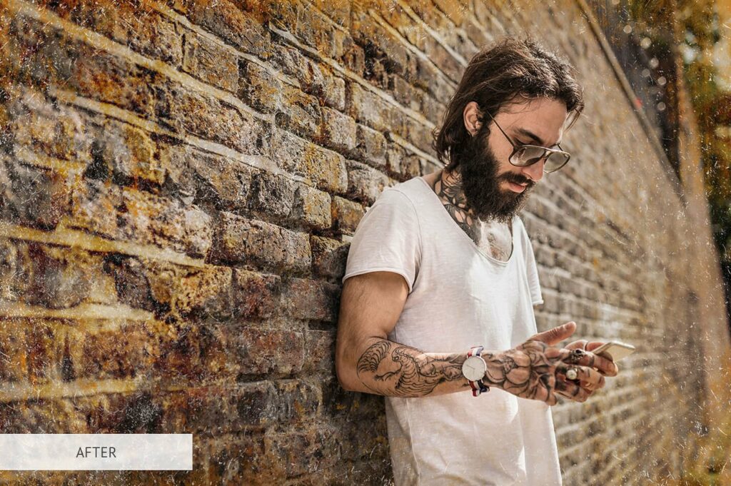 Grunge Style Photoshop Overlays – MasterBundles