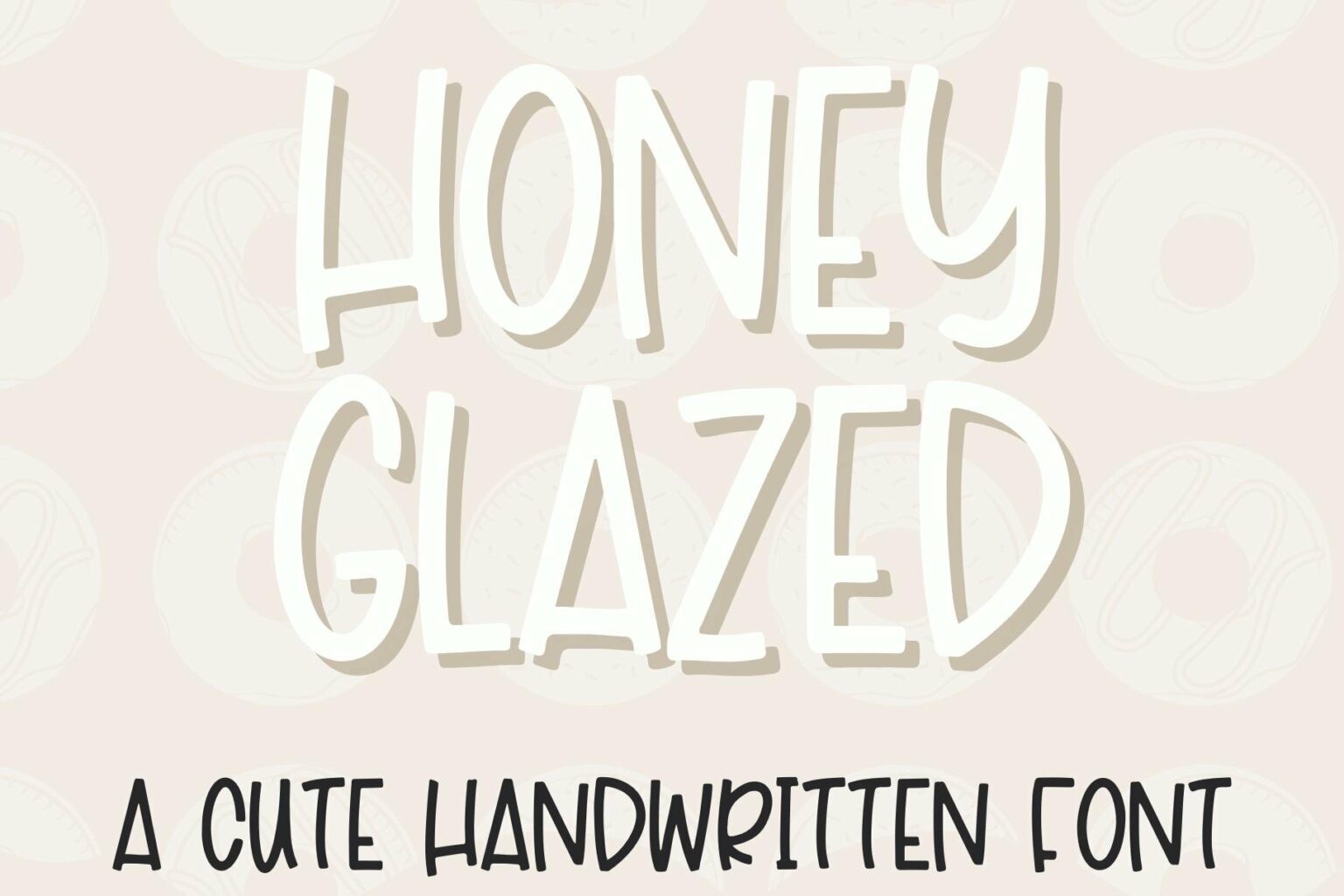 Honey Glazed, Fun Handwriting Font – MasterBundles