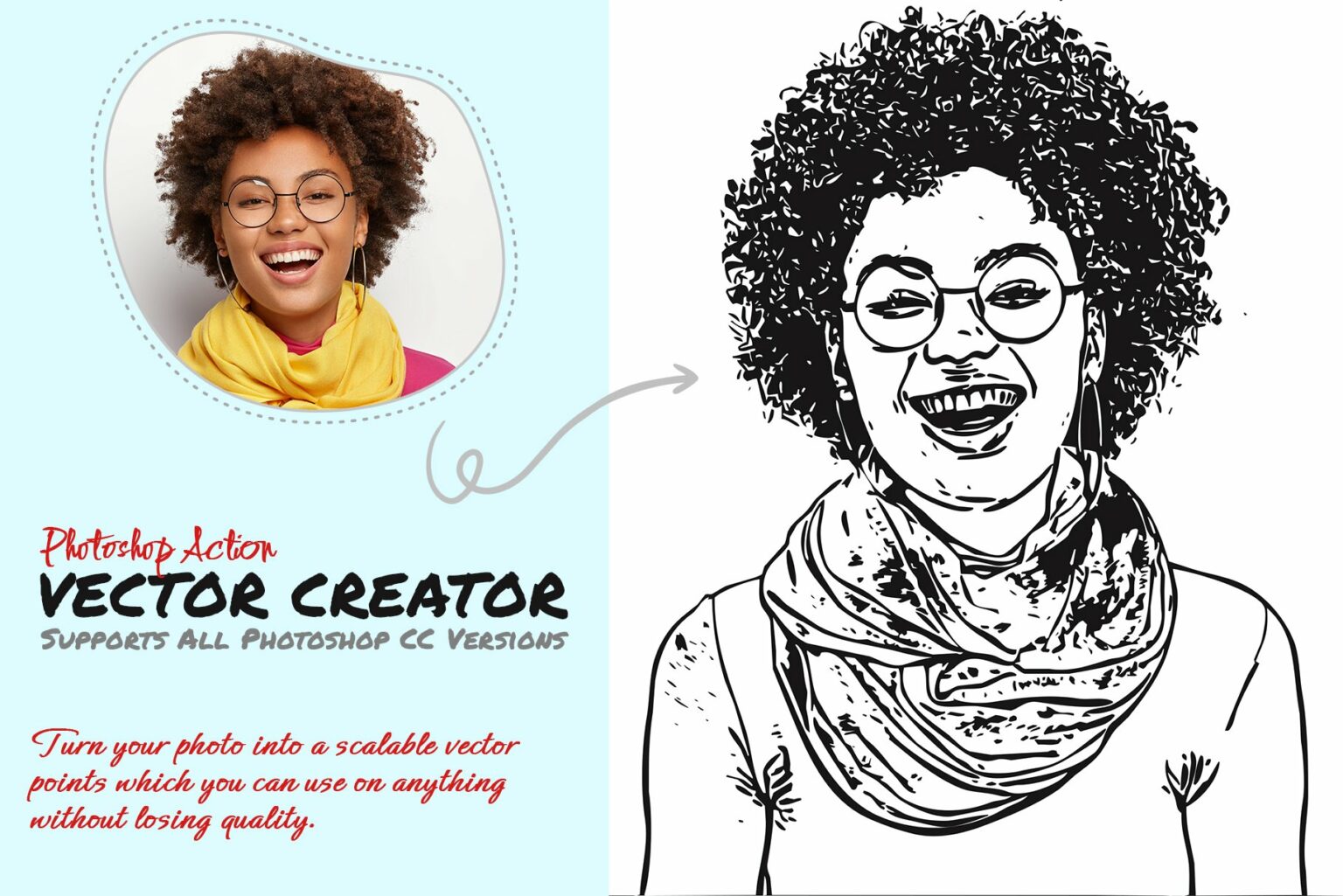 Vector Creator PS Action – MasterBundles