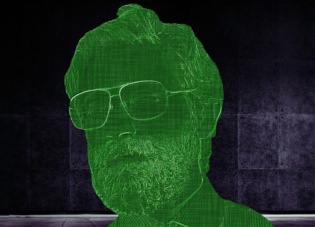 Laser Scan Photoshop Action – MasterBundles