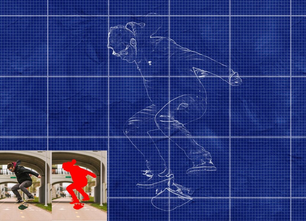 Blueprint Effect Photoshop Action – MasterBundles