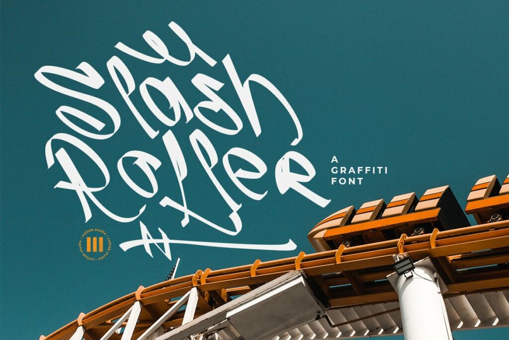 Slash Roller | A Graffiti Font – MasterBundles