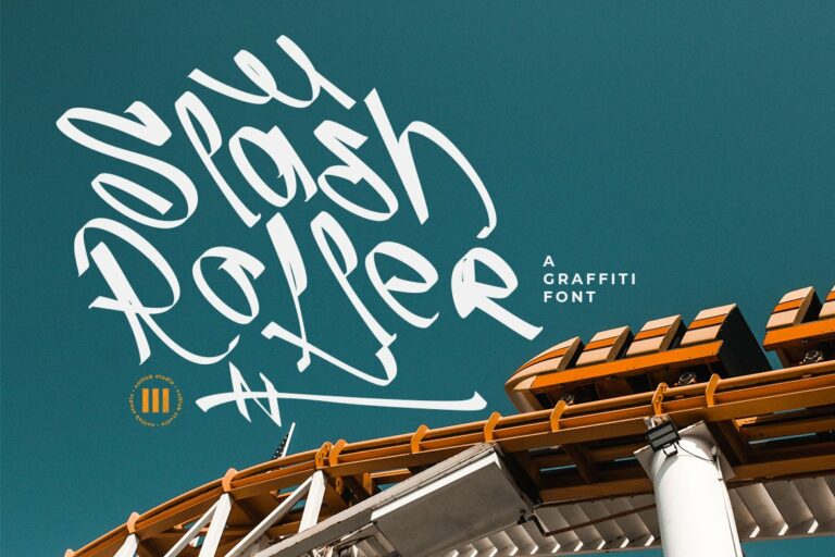 Slash Roller | A Graffiti Font – MasterBundles