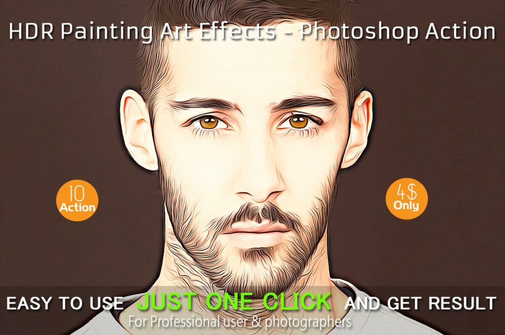 HDR Painting Art Effects - Photoshop – MasterBundles