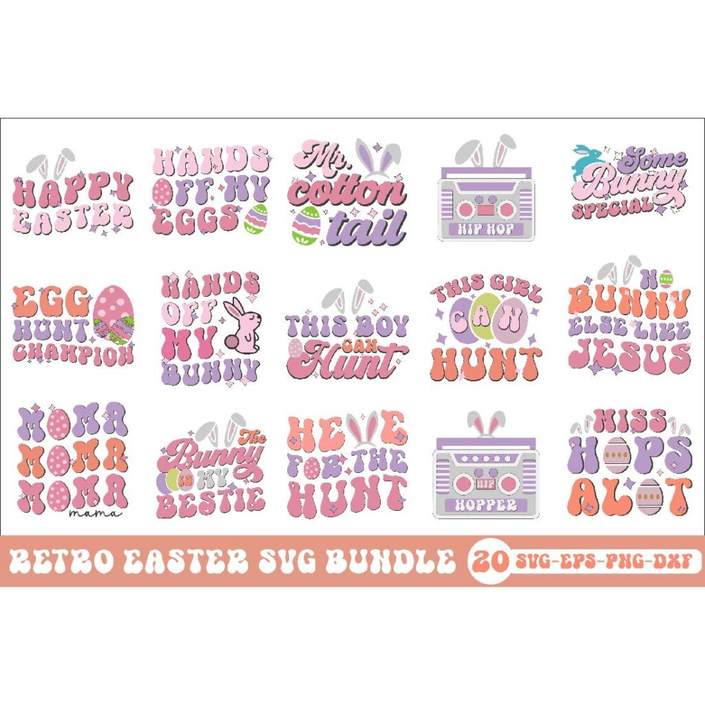 Easter Svg Collection - MasterBundles