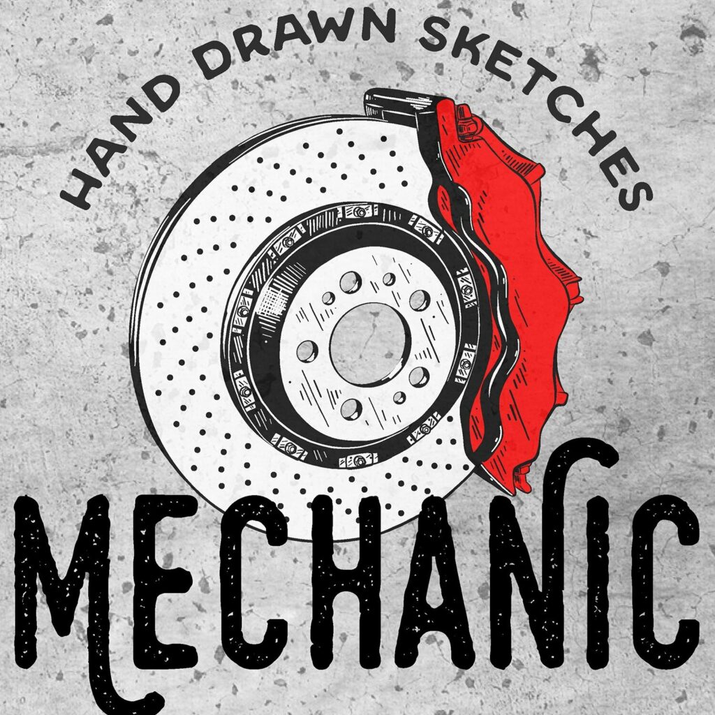 Mechanic Hand Drawn Sketches – MasterBundles