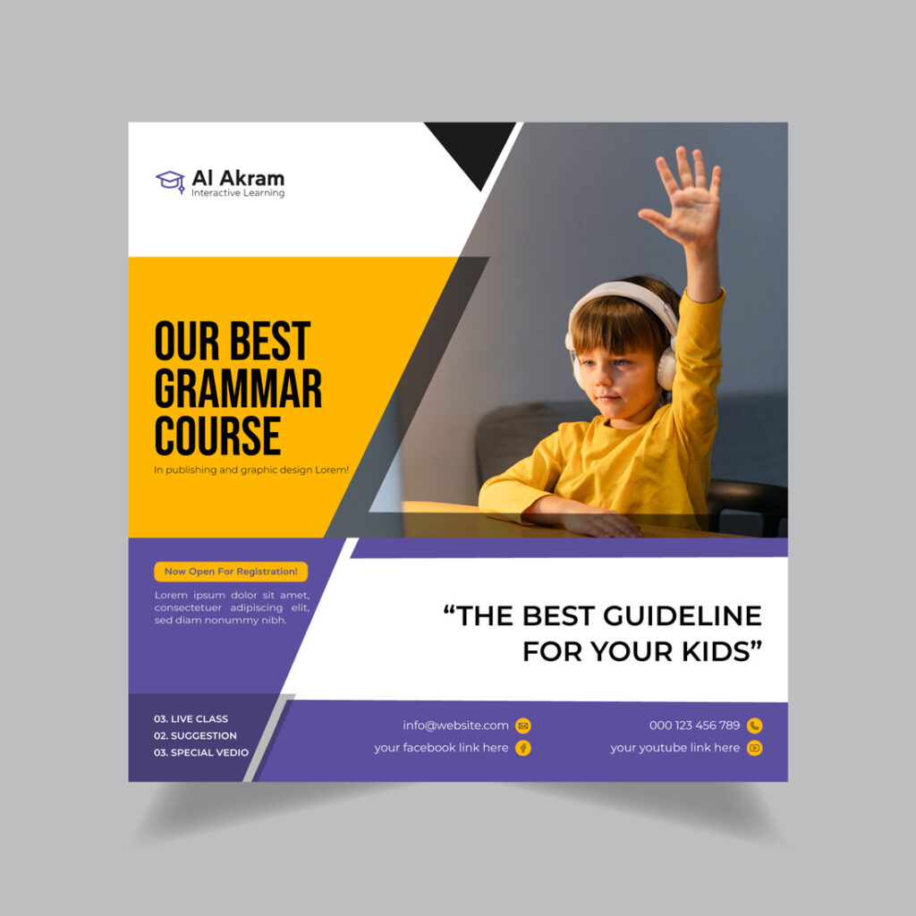 School education admission social media post and template only-$2