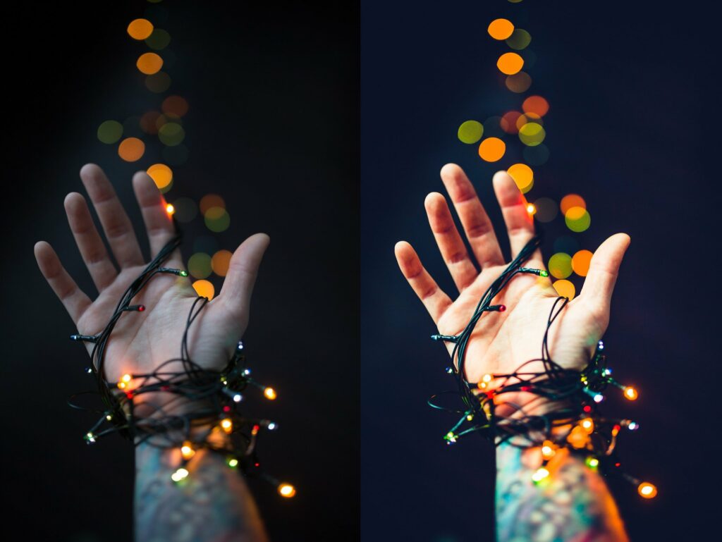 Christmas Lights- Set of Presets – MasterBundles
