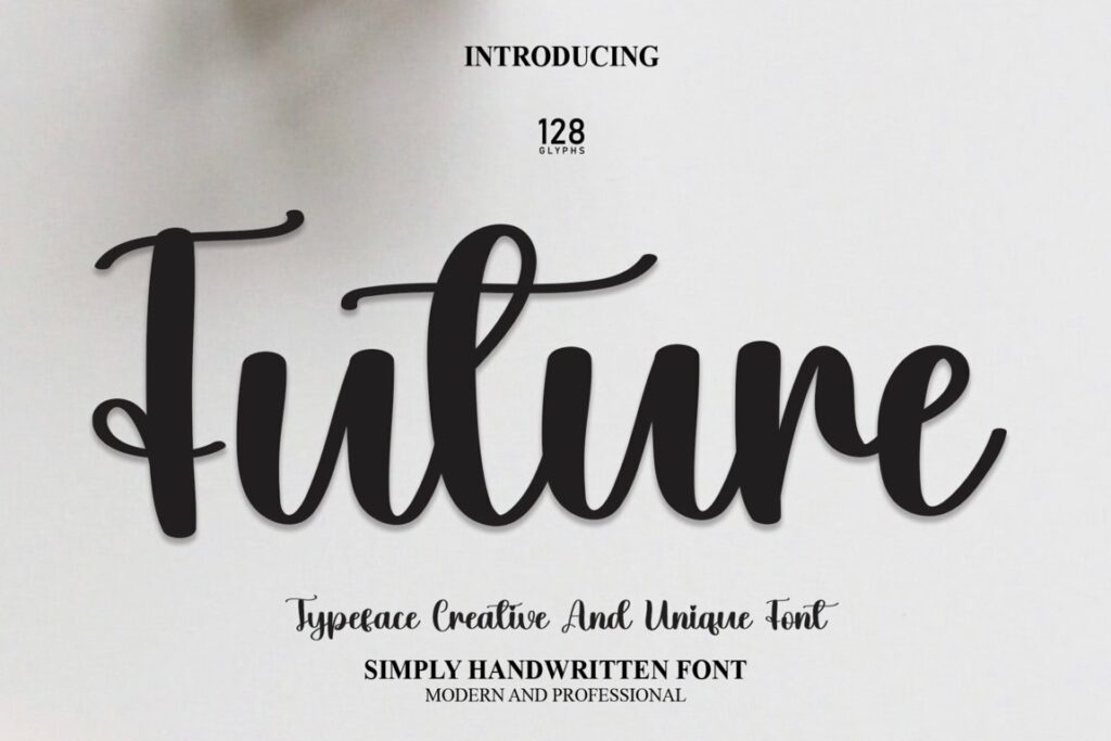 Future | Script Font – MasterBundles