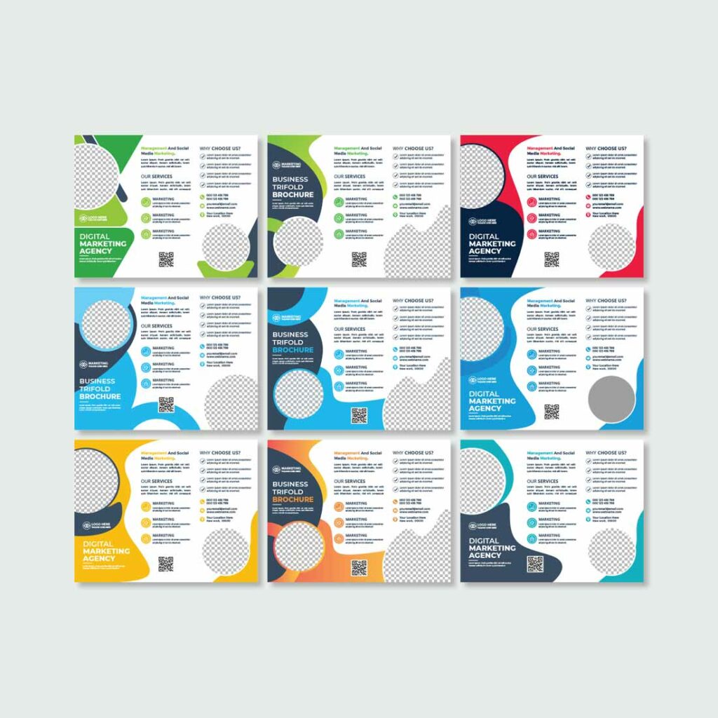 Trifold Brochure Cover Pack - MasterBundles
