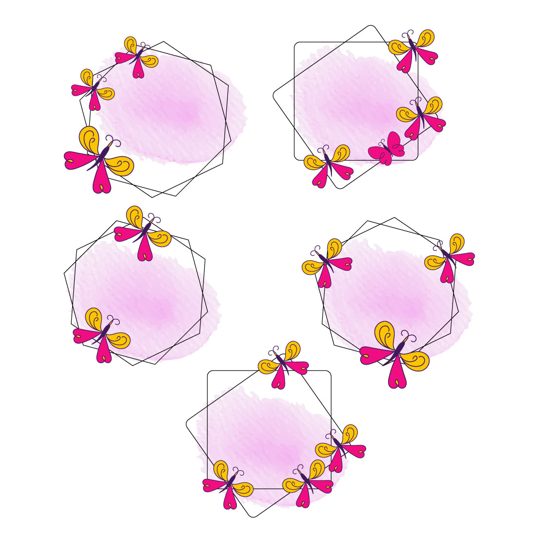 Creative Butterfly Illustrations - MasterBundles