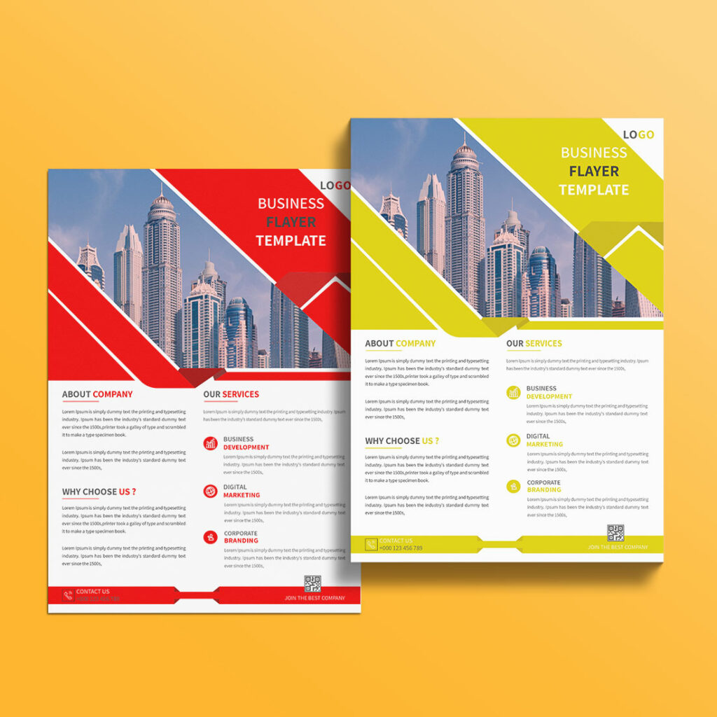 Creative business flyer design template - MasterBundles