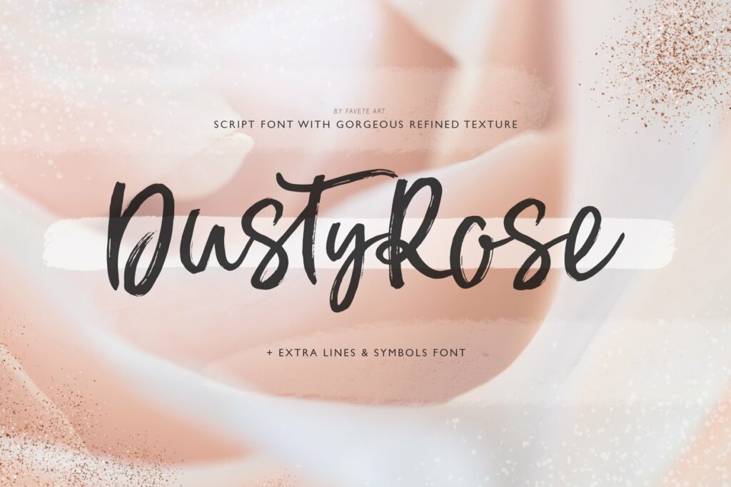 Dusty Rose Font – MasterBundles