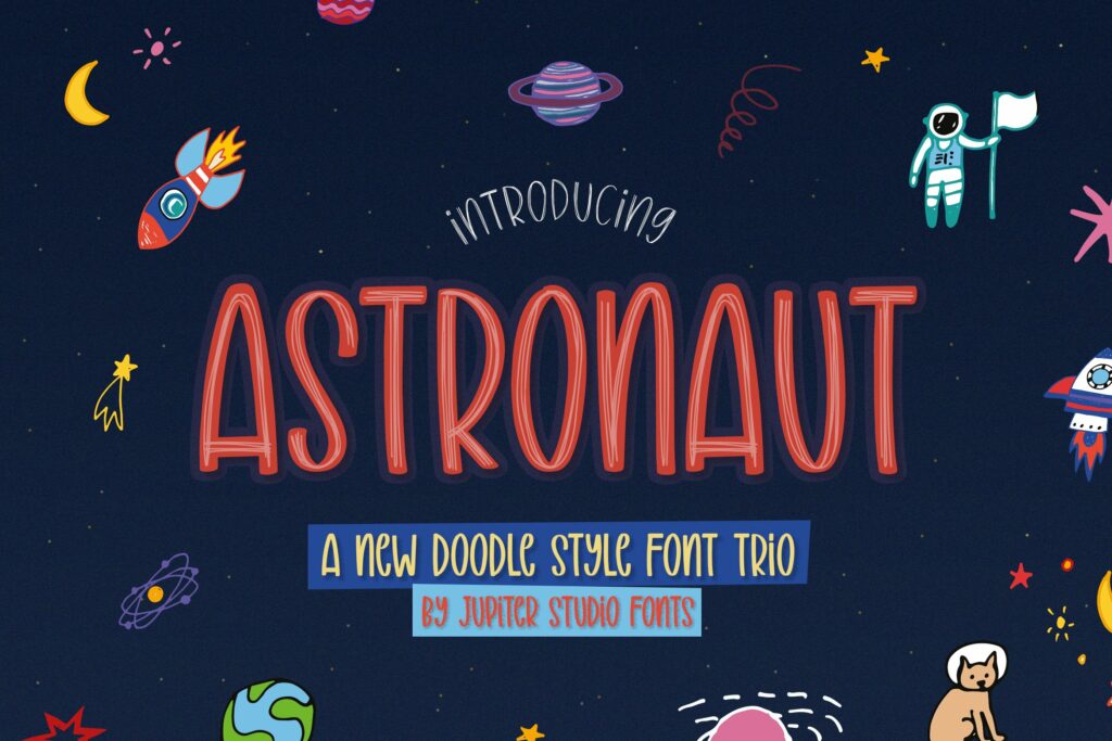 Astronaut Font – MasterBundles