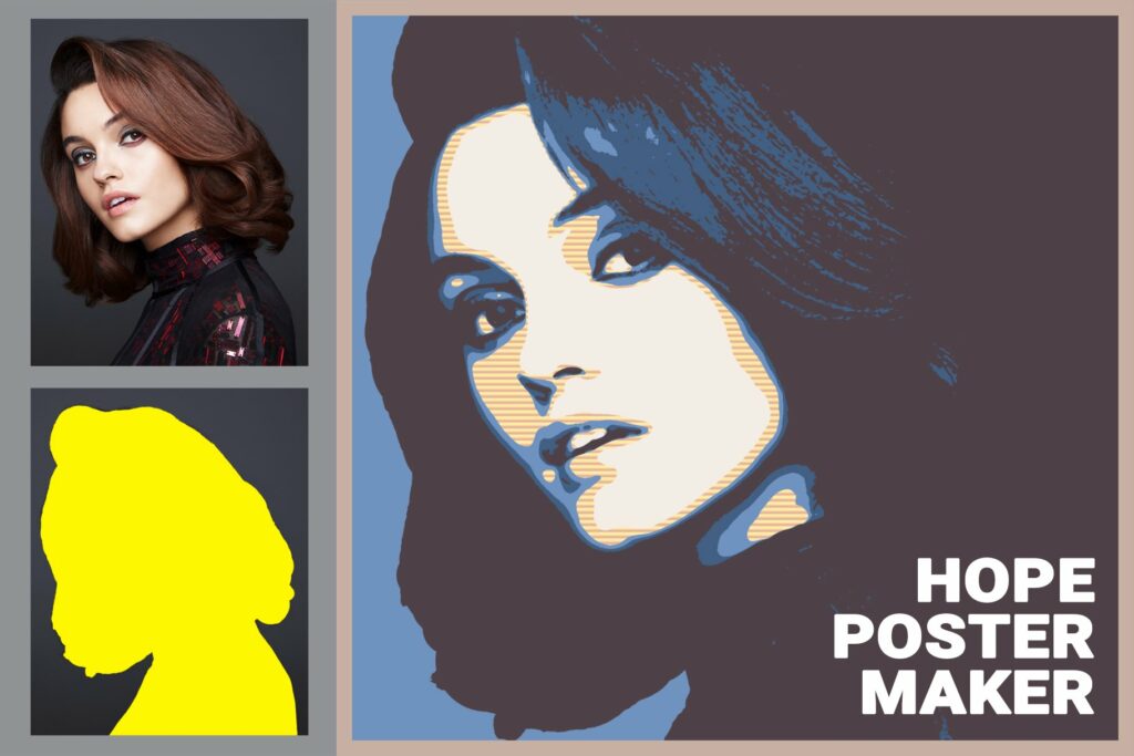 Hope Poster Maker PS Action – MasterBundles