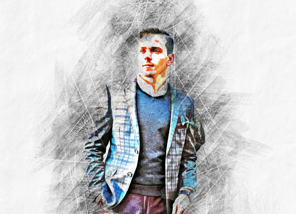 Portrait Sketcher Photoshop Action – MasterBundles