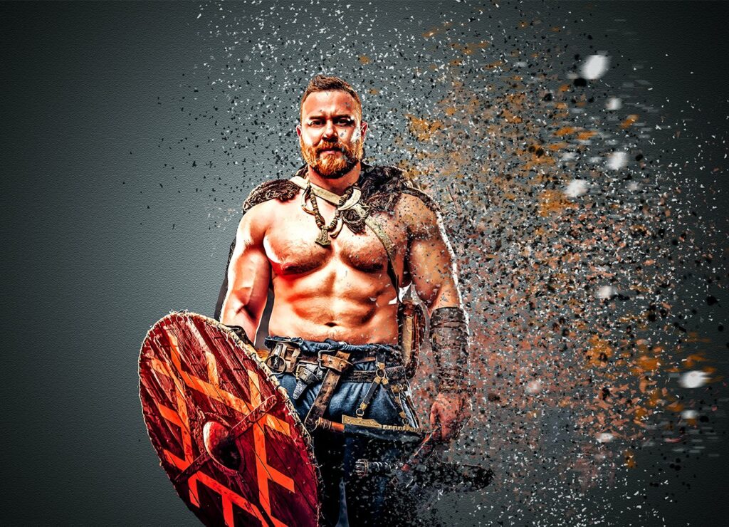 Dispersion Portrait Photoshop Action – MasterBundles