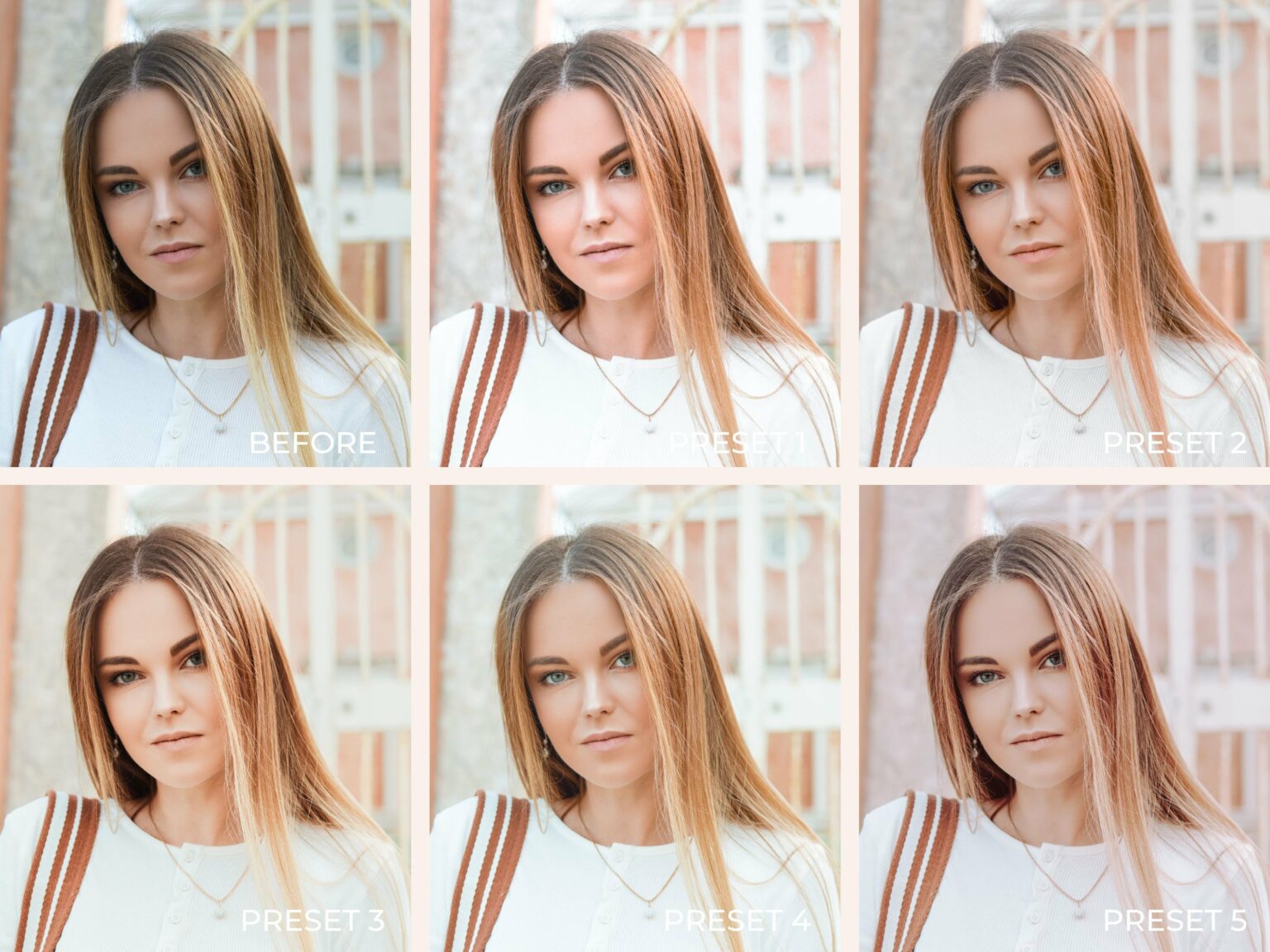 Peach Lightroom Presets Masterbundles