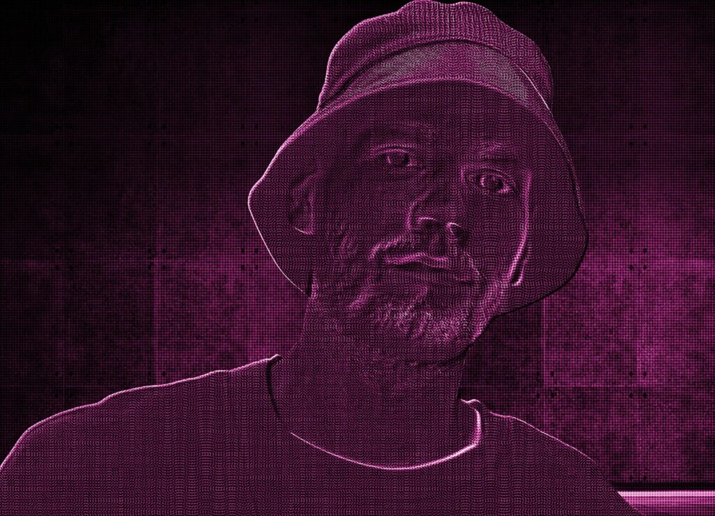 Laser Scan Photoshop Action – MasterBundles