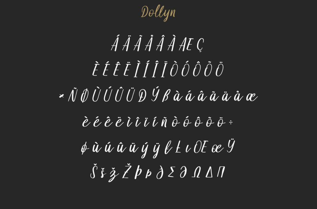 Dollyn Script - Casual Playful Font – MasterBundles
