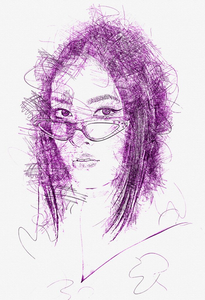 Ink Pen Sketch Photoshop Action – MasterBundles