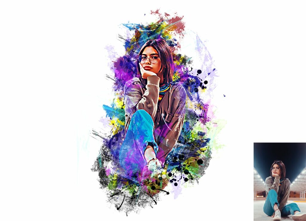 Amazing Effect Photoshop Action – MasterBundles