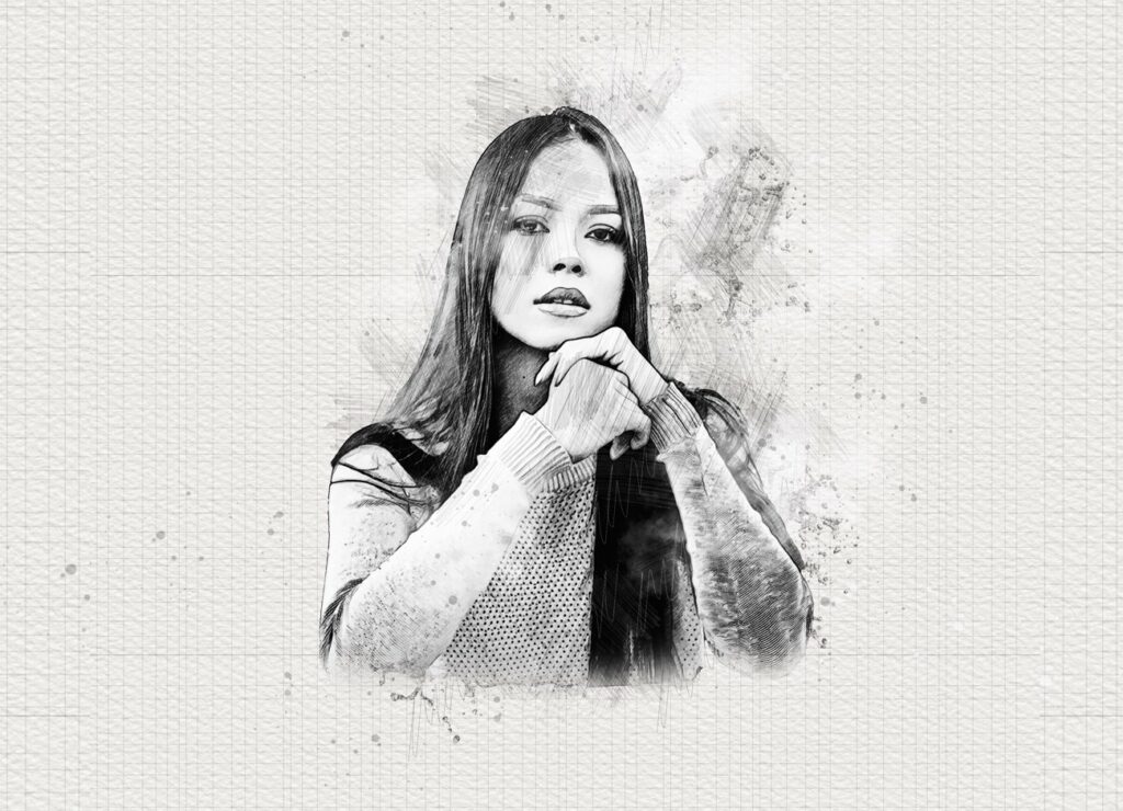 Real Sketch Art Photoshop Action – MasterBundles