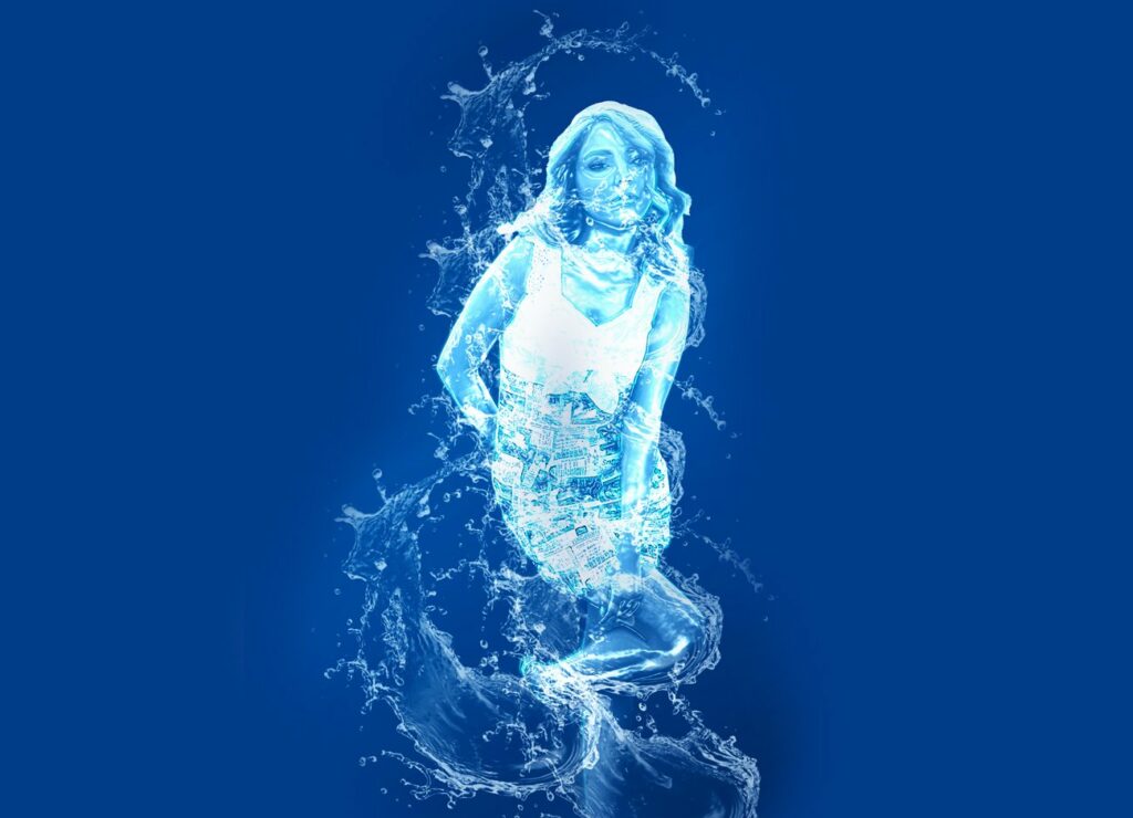 Water Effect Photoshop Action Masterbundles