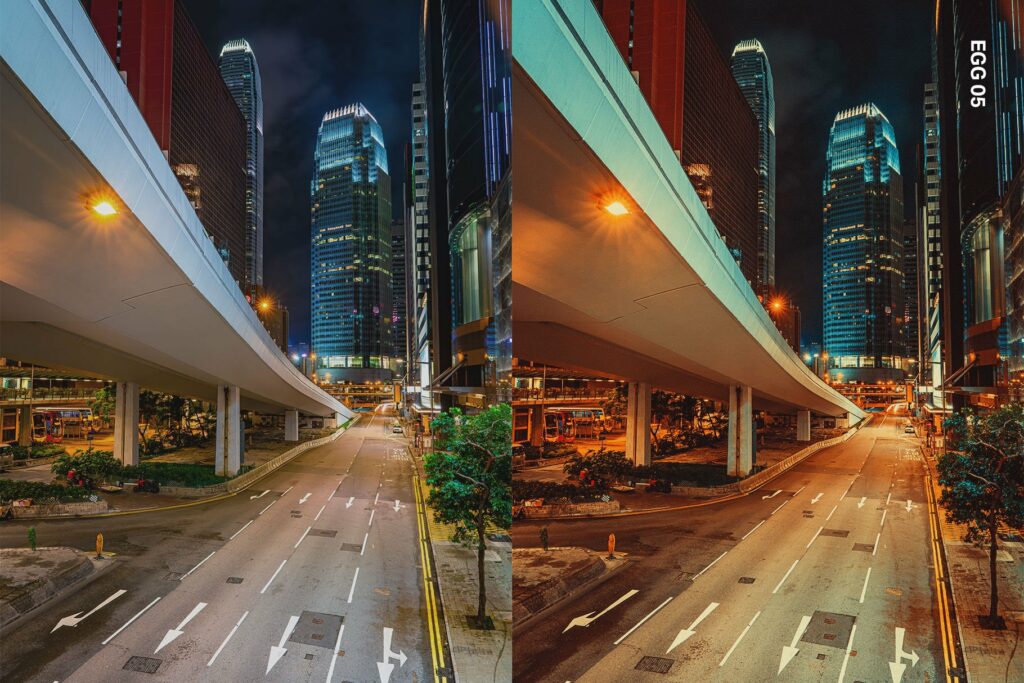 Hong Kong at Night Lightroom Presets – MasterBundles