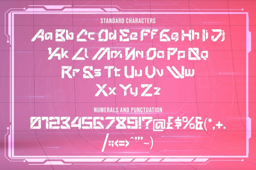 Zero Master - Technology Font – MasterBundles