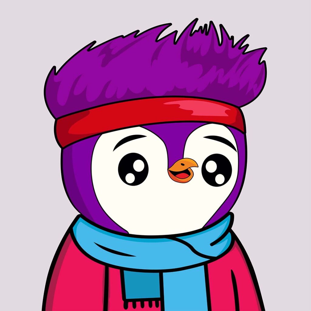 Unique 10 penguins NFT design, Digital art design - MasterBundles