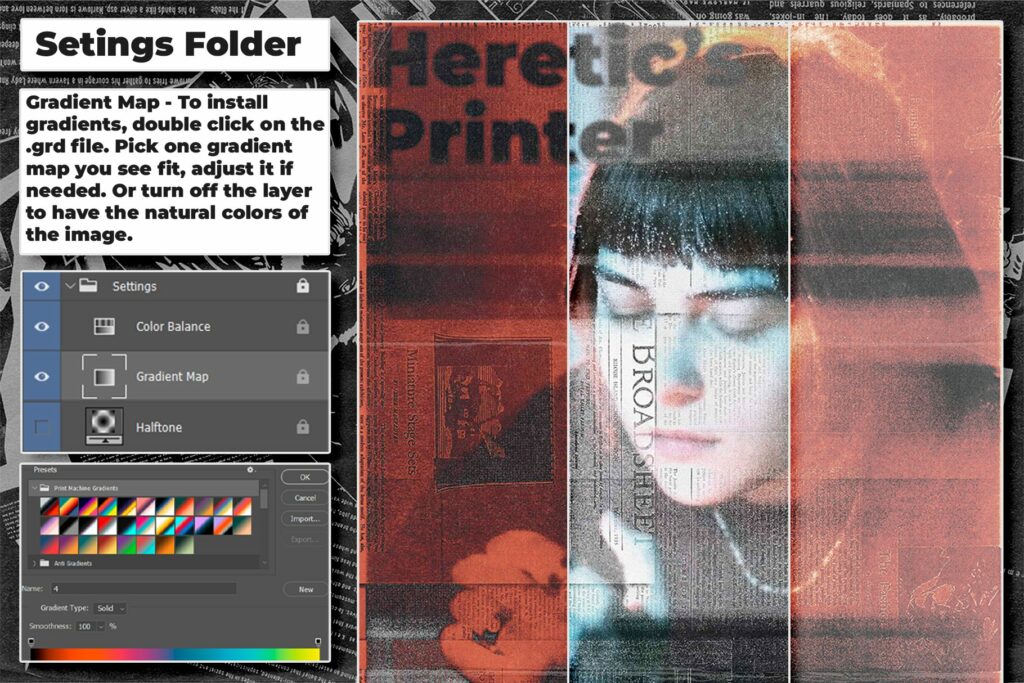 Heretic's Printer - Print Machine #1 – MasterBundles